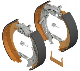 Knott wheel brake, wheel brake, brake shoes, brake springs, brake cable ...