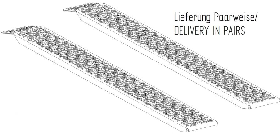 Loading rails straight, loading rail, catwalk, access ramp, ramp ...