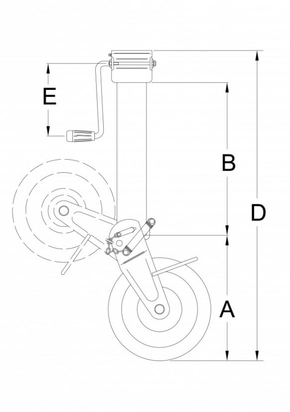 Support wheels for farm wagons, support wheel, support wheel semi ...