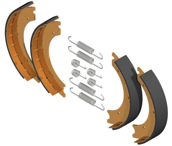 Brake shoe set, brake shoes, brake shoe set, parking brake, brake pads ...