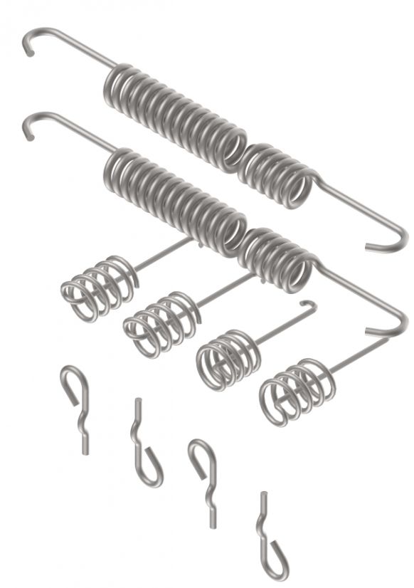 Brake shoe set, brake shoes, brake shoe kit, parking brake, brake pads ...