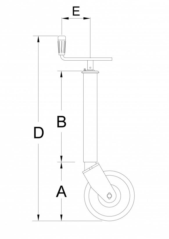 Support wheels for farm wagons, support wheel, support wheel rigid ...