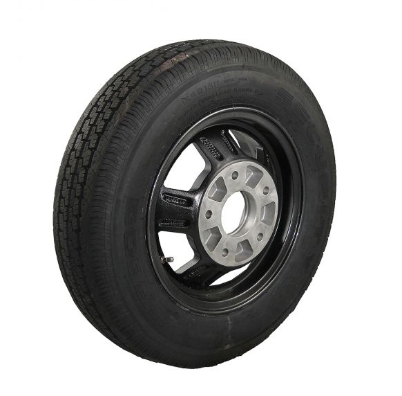 Complete wheel, wheel, tire, trailer tire, trailer wheel, wheel 155 ...