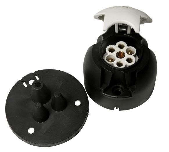 7-pin plug, 7-pin connector, plug of 7 pins, trailer plug, connector ...