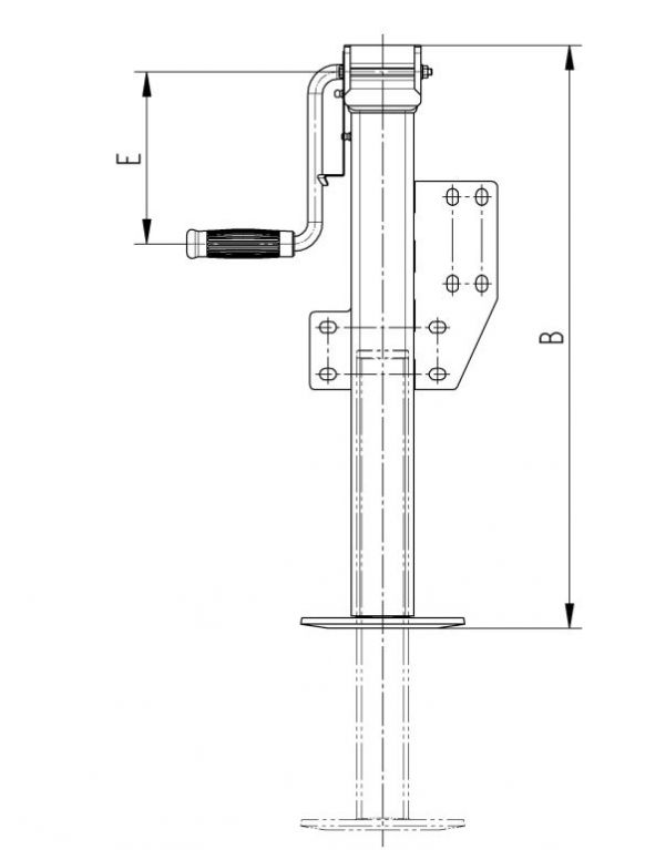 TTL60 spindle support, spindle support, crank support, swivel support ...