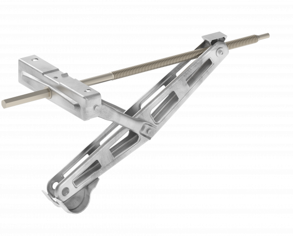 Turn-out supports, support, support leg, drop support - Knott GmbH